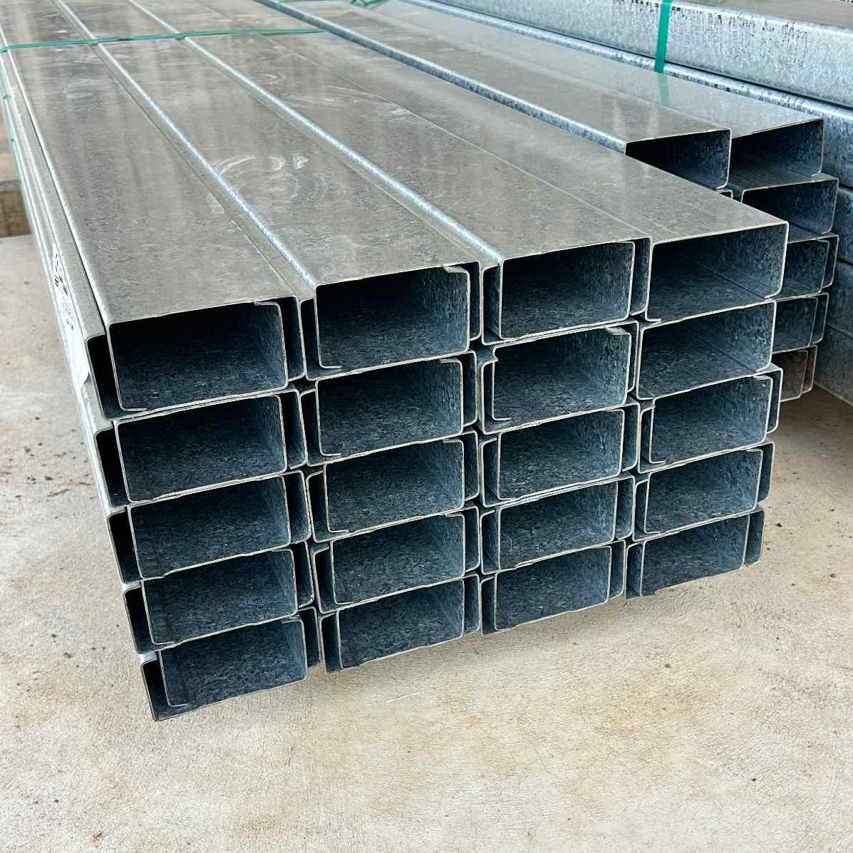 Galvanised C Purlin C100 x 1.5mm x 8m – Tiaro Steel & Rural